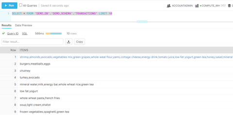 Market Basket Analysis Using Snowpark Package | XTIVIA