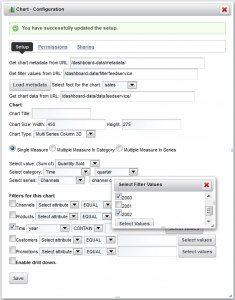 Dashboard Framework User Documentation - Chart filters | XTIVIA