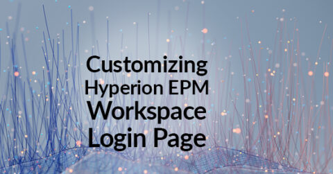 Customizing Hyperion EPM Workspace Login Page | XTIVIA