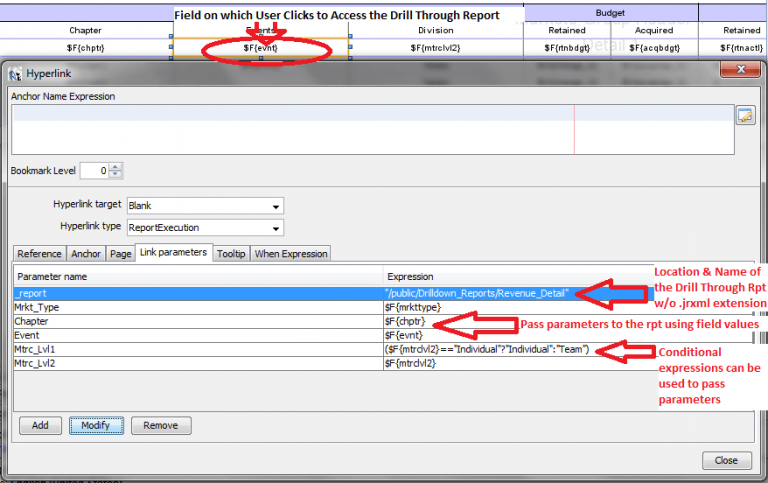 Creating Drill Through Reports in Jaspersoft | XTIVIA
