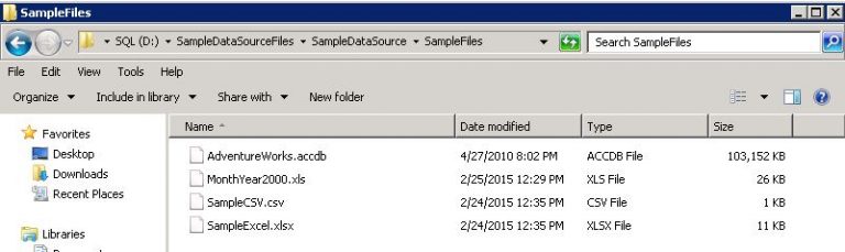 How to Setup a Data Source in SSRS to Access, Excel, and CSV Files