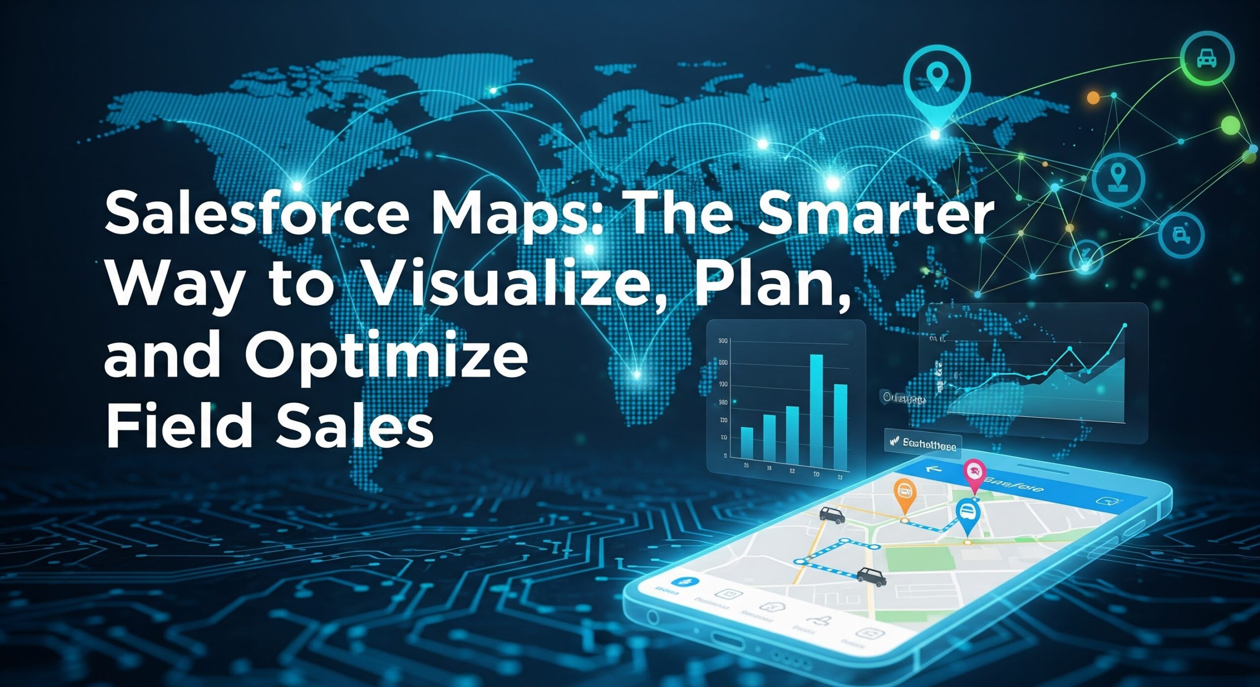 Salesforce Maps: Visualize, Plan, and Optimize Field Sales | VDBA