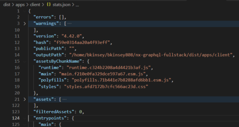 Webpack Bundle Analyzer with Nx and React